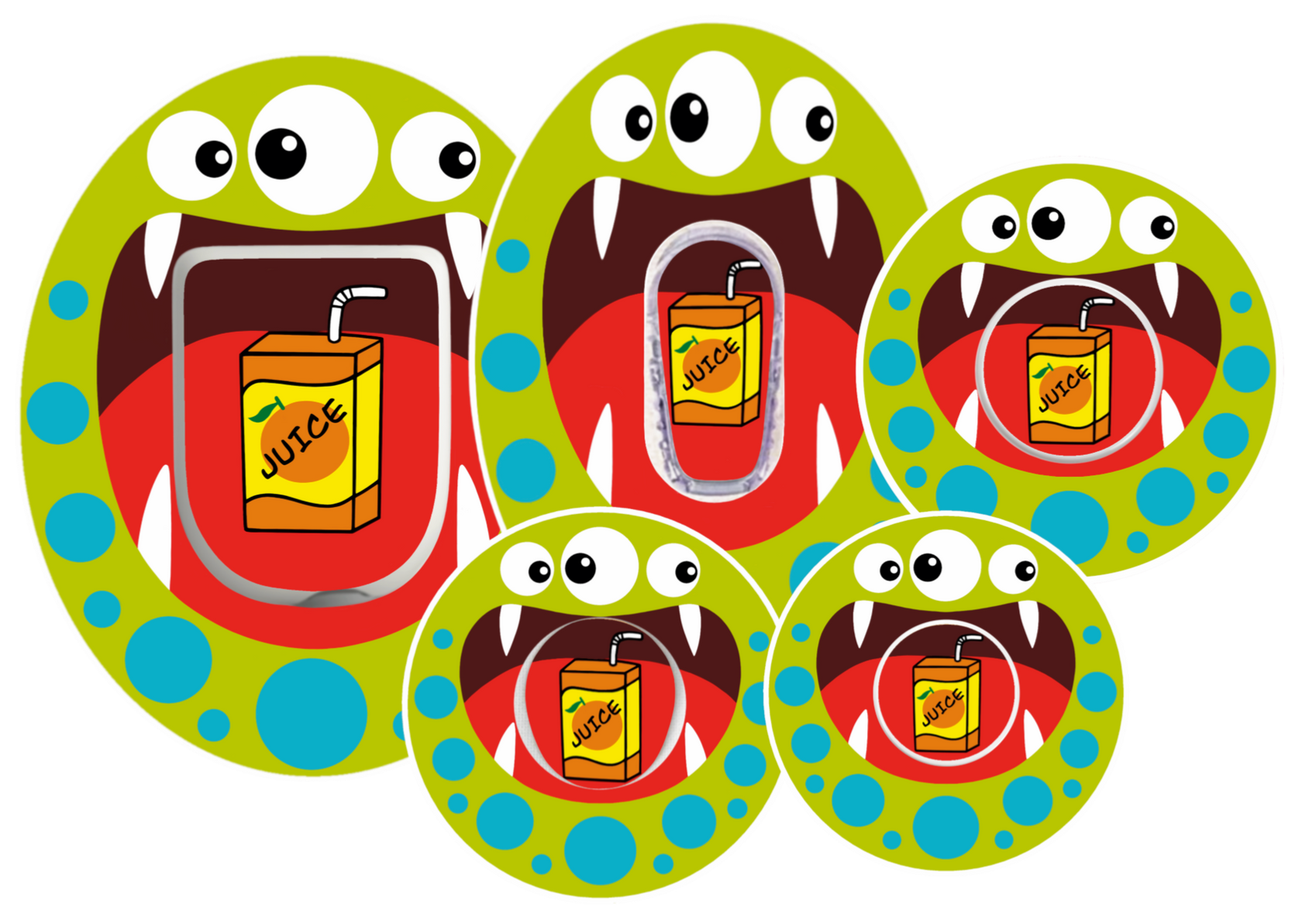 Green Monster Patches – SmileSensors
